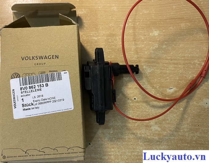 Motor mở nắp bình xăng xe Audi Q7 đời 2010– 4L0862153D- 4L0 862 153 D